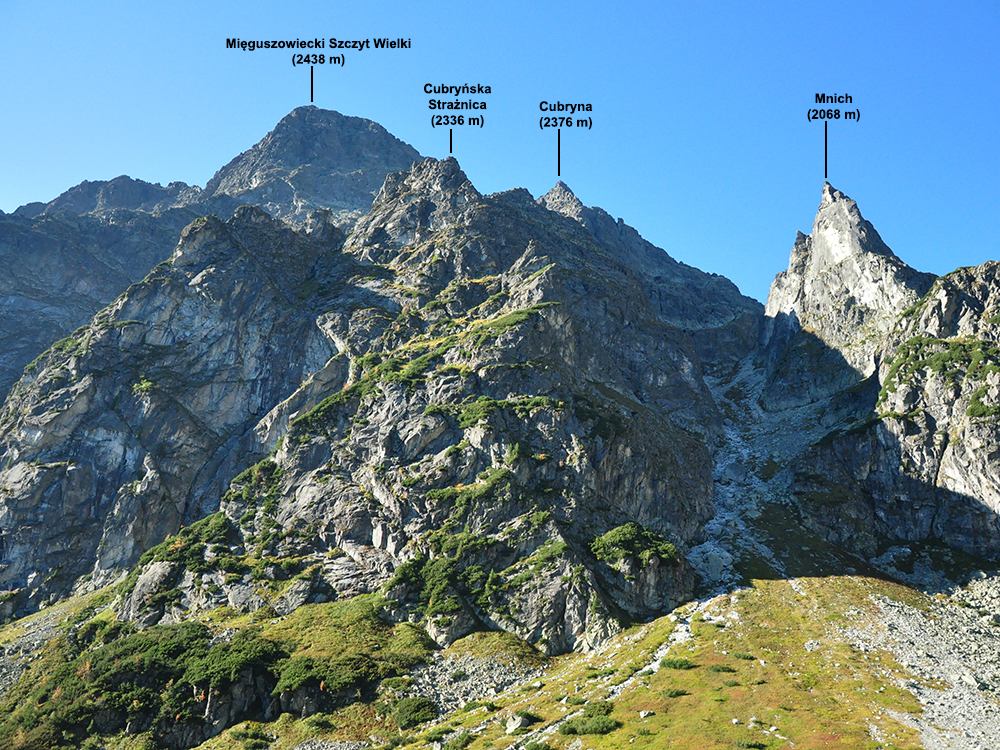 Mnich (2068 m). Przewodnik turystyczny - a41.pl
